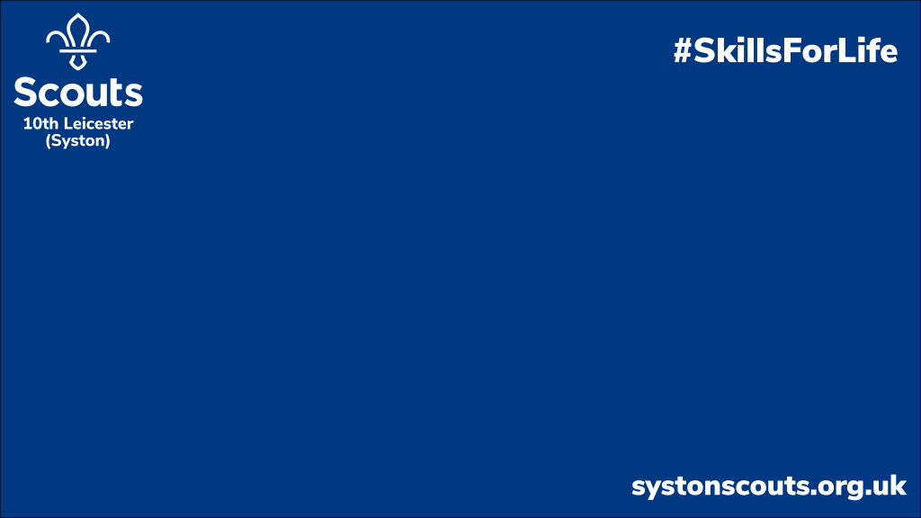 Virtual Backgrounds for Zoom / Teams – Syston Scouts
